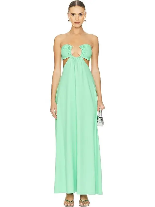Susana Monaco Cut Out Maxi Dress - Lovebird