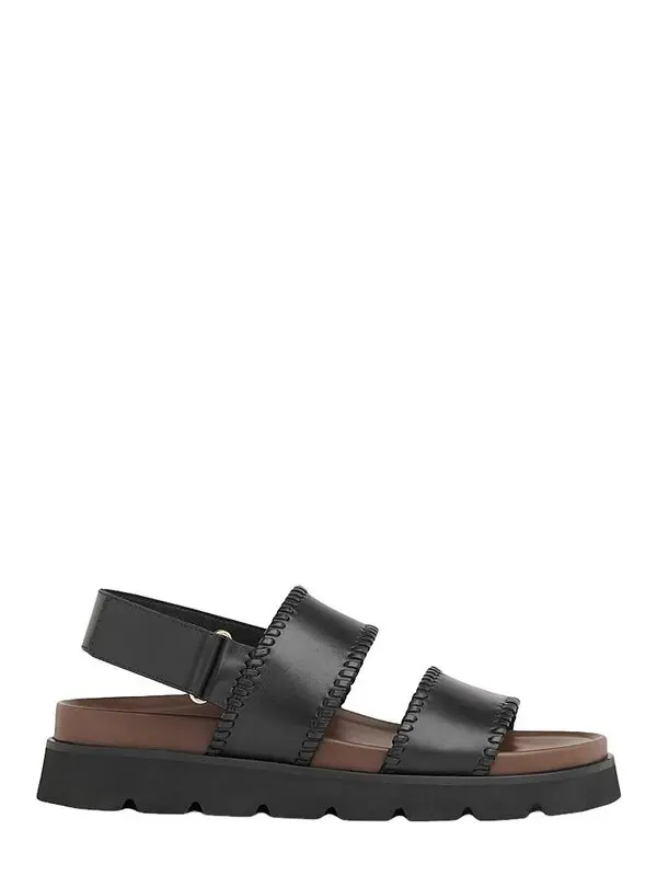 Whistles Ruben Whipstitch Sandals - Black