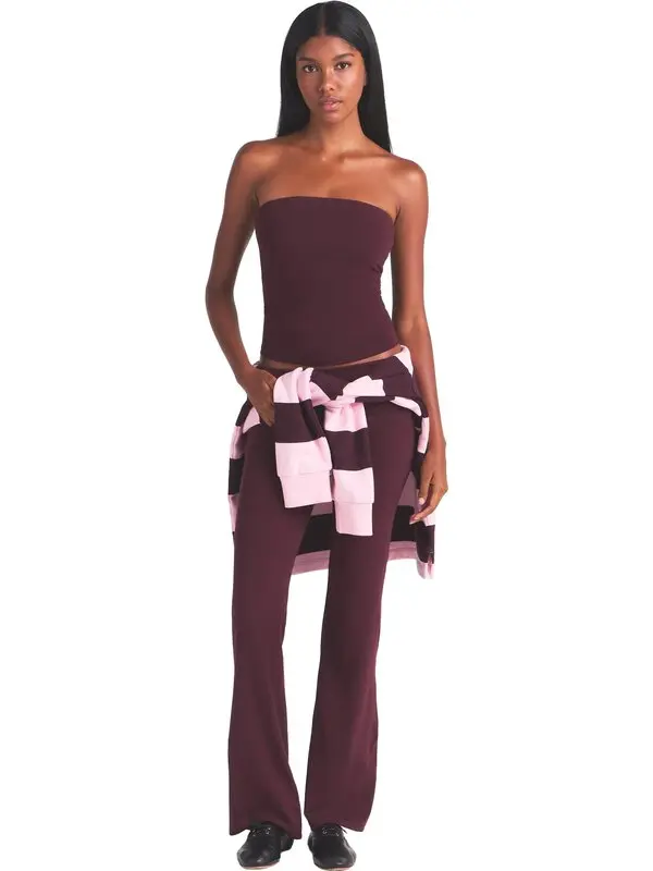 SKIMS Cotton Jersey Tube Top - Currant