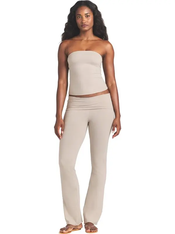 SKIMS Cotton Jersey Tube Top - Stone