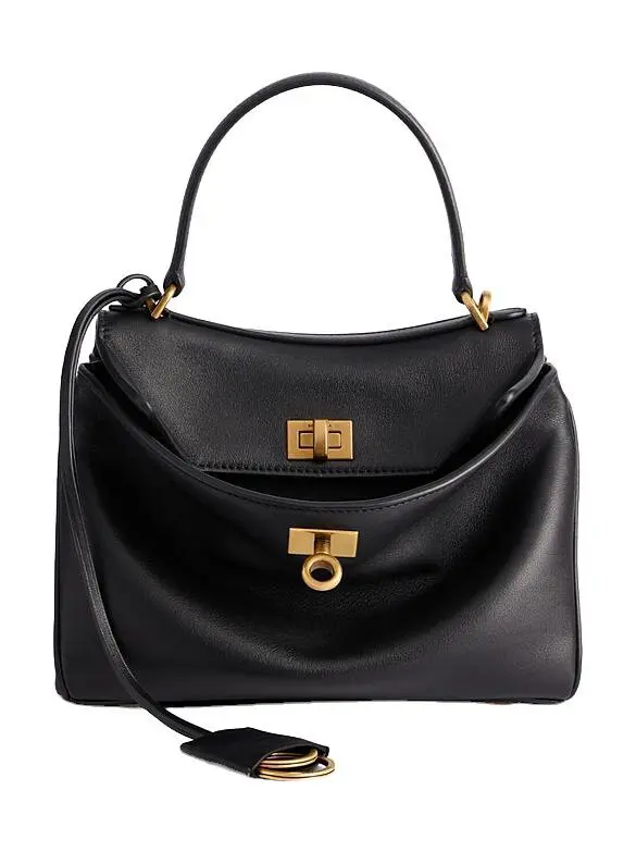 Balenciaga Rodeo Mini Handbag - Black/gold