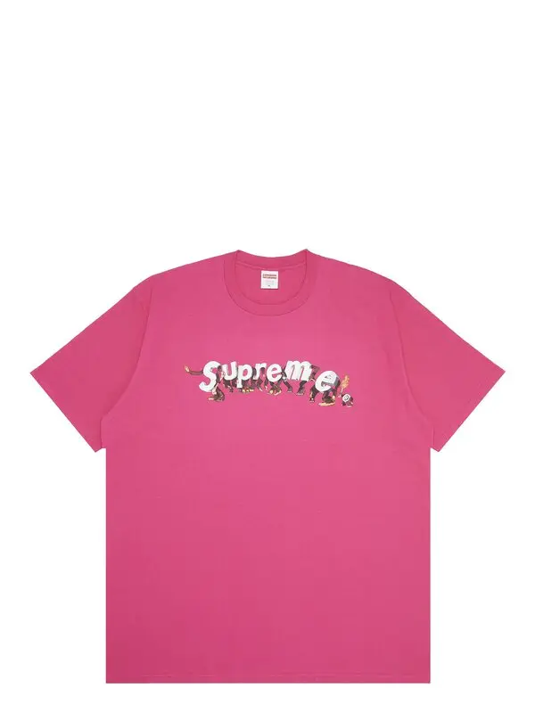 Supreme Apes Tee - Pink