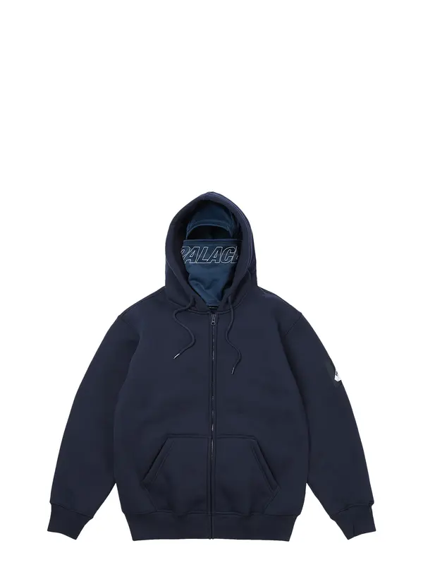 PALACE Thermal Hood With Facemask - Blue