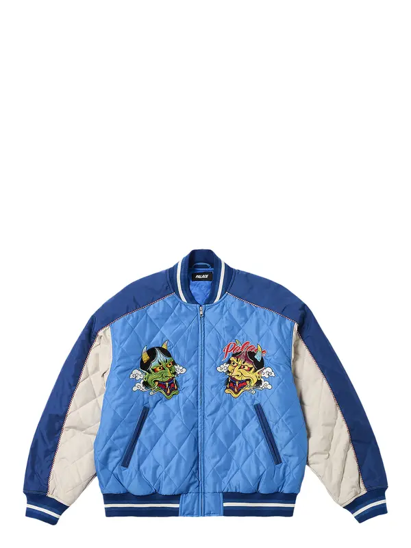 PALACE Festival Bomber Jacket - Blue