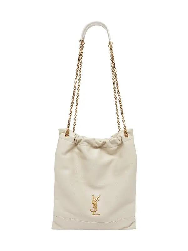 Saint Laurent Jamie 4.3 Pochon Shoulder Bag - Crema Soft
