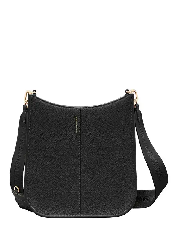 MAISON DE SABRE Saddle Bag - Black Caviar