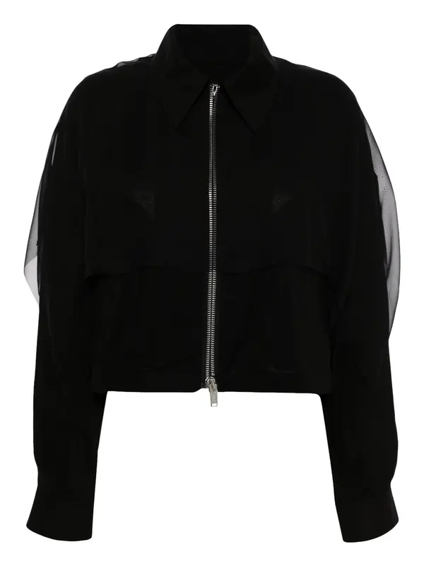 UNDERCOVERISM Layered Jacket With Logo Patch - Black