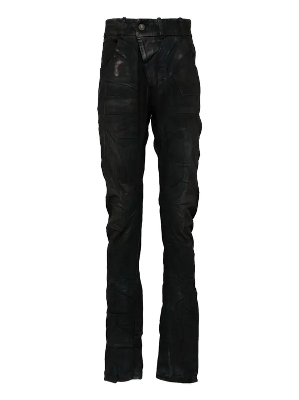 Boris Bidjan Saberi Drop-crotch Skinny Jeans - Black