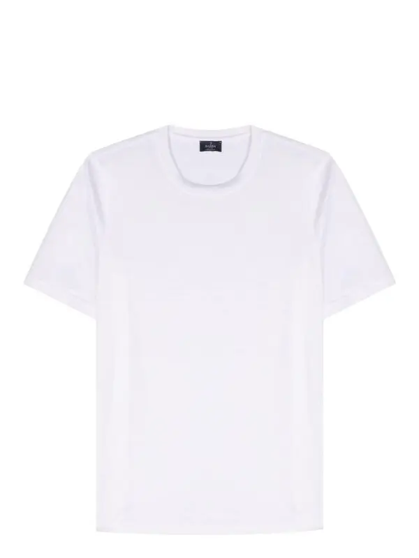 BARBA NAPOLI Short-sleeve Cotton T-shirt - White