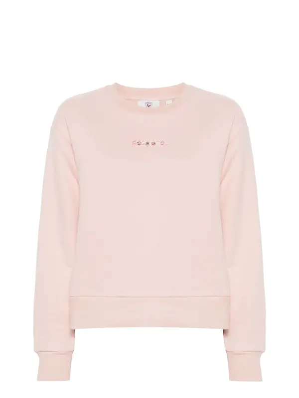 Rossignol Logo-embroidered Sweatshirt - Pink