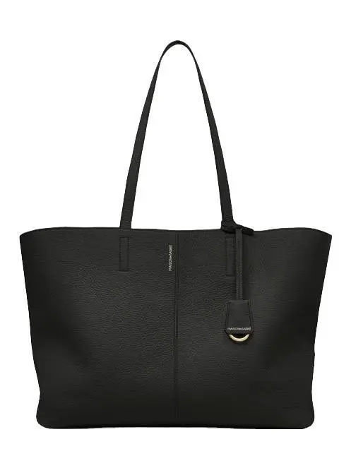 MAISON DE SABRE Large Leather Tote - Rouge Noir