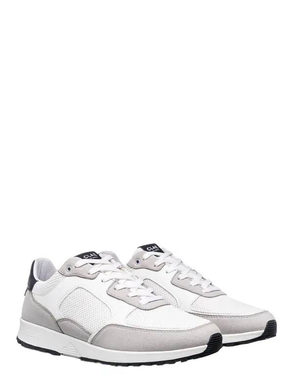Clae Joshua Sneaker - Microchip White Navy