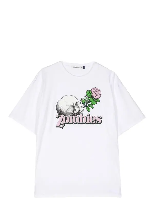 UNDERCOVERISM Zombies Graphic-print Cotton T-shirt - White