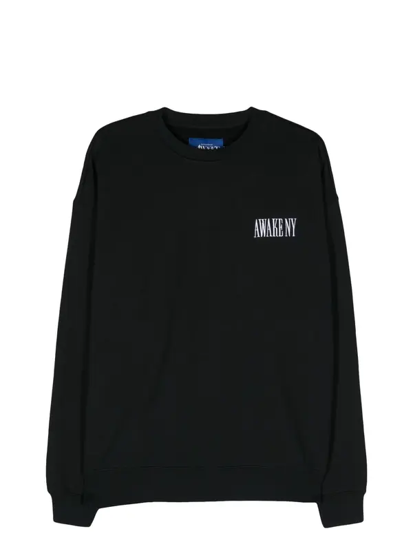AWAKE NY Awake Cotton Sweatshirt - Black