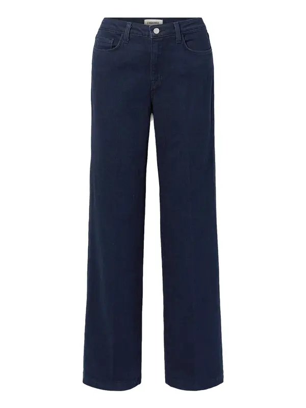 L'Agence Clayton High-rise Wide-leg Jeans - Blue