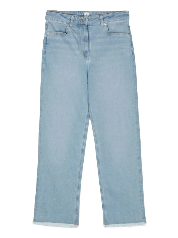 Paul Smith Straight-leg Organic Cotton Jeans - Blue