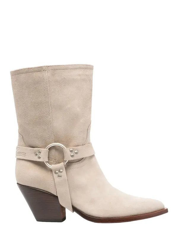 SONORA Atoka 70mm Suede Boots - Neutrals