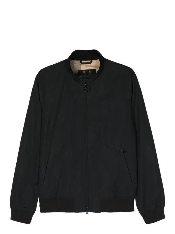 Barbour Royston High-neck Bomber Jacket - Black