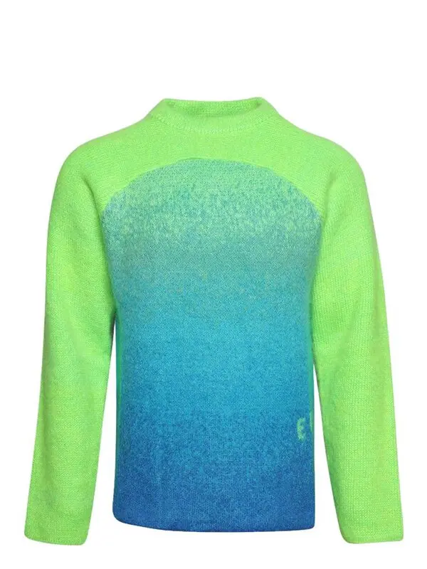 ERL Knitted Sweater - Green