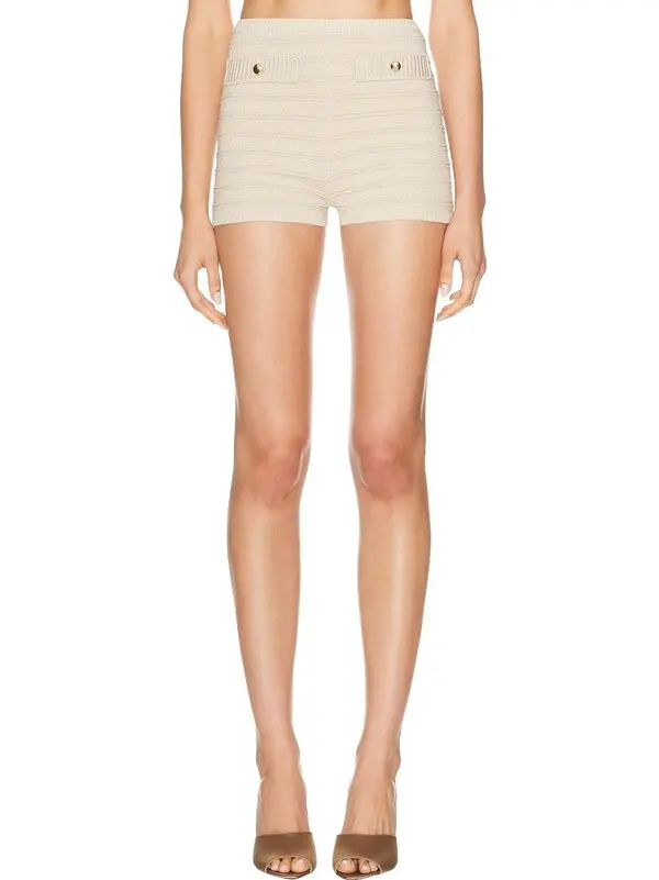 Retrofete Sandra Short - Metallic Cream
