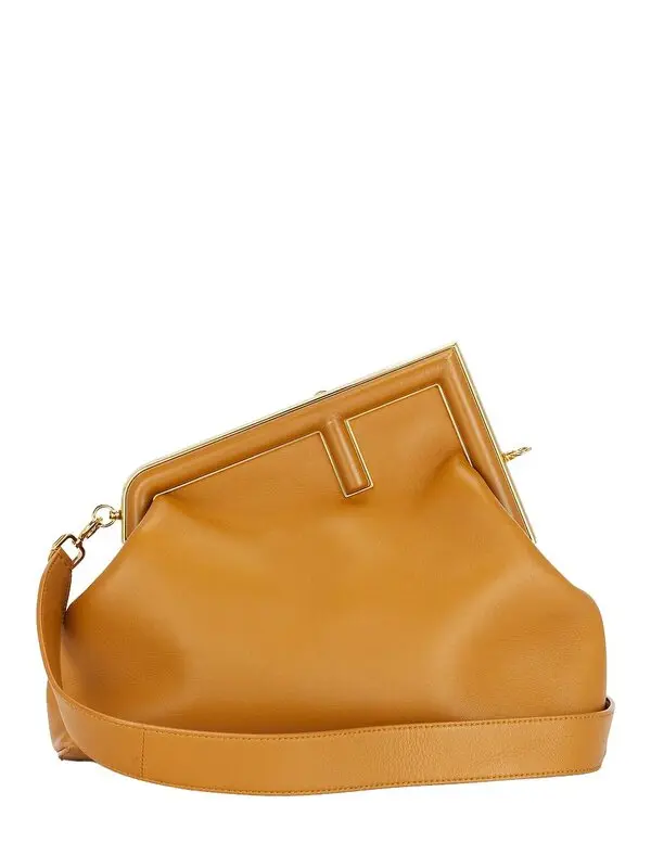 Fendi First Shoulder Bag - Brown