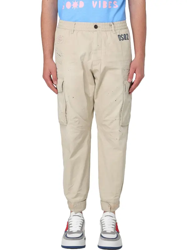 Dsquared2 Trousers - Mastic