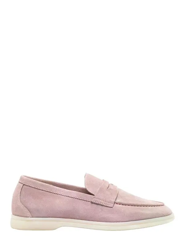 SCAROSSO Luciana Penny-slot Loafers - Pink