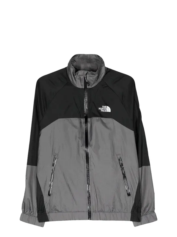 The North Face Wind Shell Zip-up Jacket - Grey