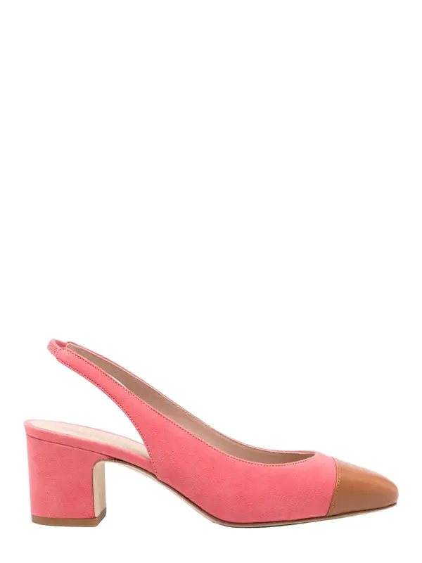 SCAROSSO Miranda 65mm Slingback Pumps - Pink