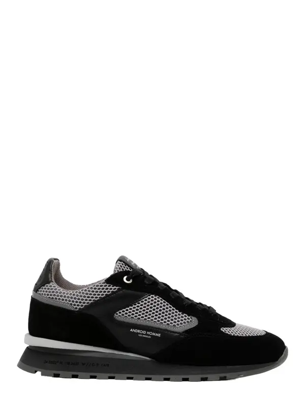 ANDROID HOMME Zuma Panelled Lace-up Sneakers - Black