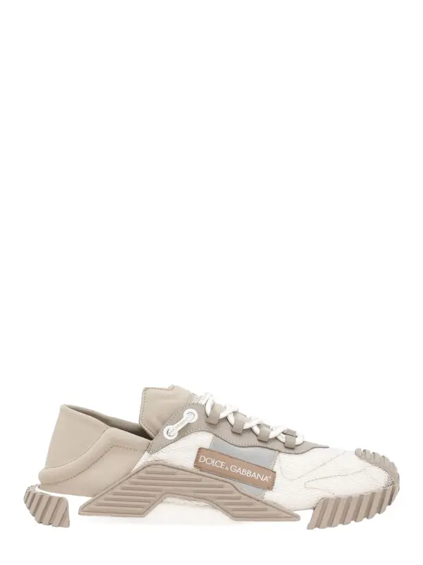Dolce & Gabbana Panelled Sneakers - White