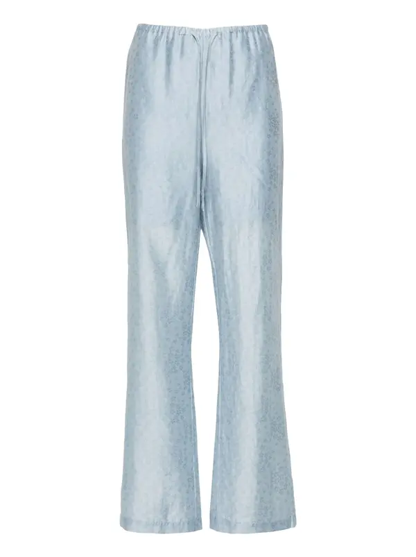 Rodebjer Lunara Straight-leg Trousers - Blue