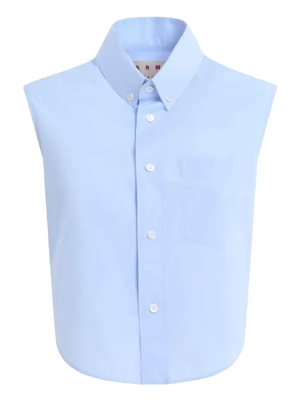 Marni Sleeveless Shirt - Blue