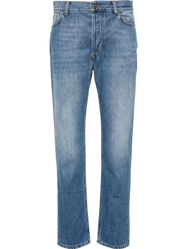 Rodebjer Organic Cotton Straight-leg Jeans - Blue