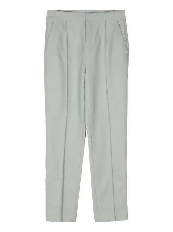 Dice Kayek Pleat-detail Tapered Trousers - Green