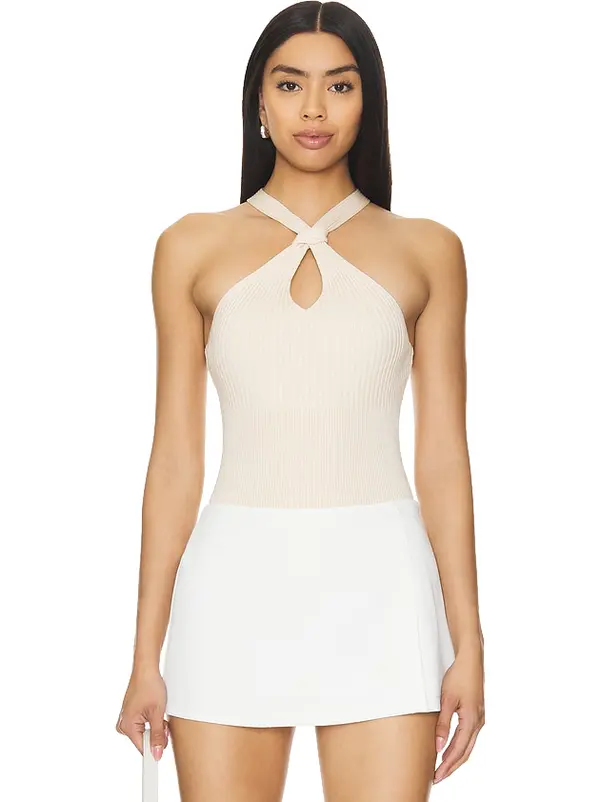 Simkhai Andrea Tank Top - Sand