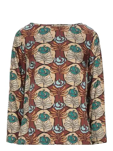 OTTOD'AME Floral-print Top - Brown