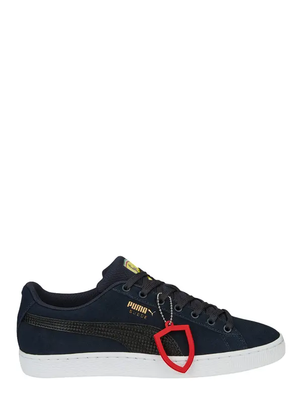 PUMA Scuderia Ferrari X Suede Shield Sneakers - Blue