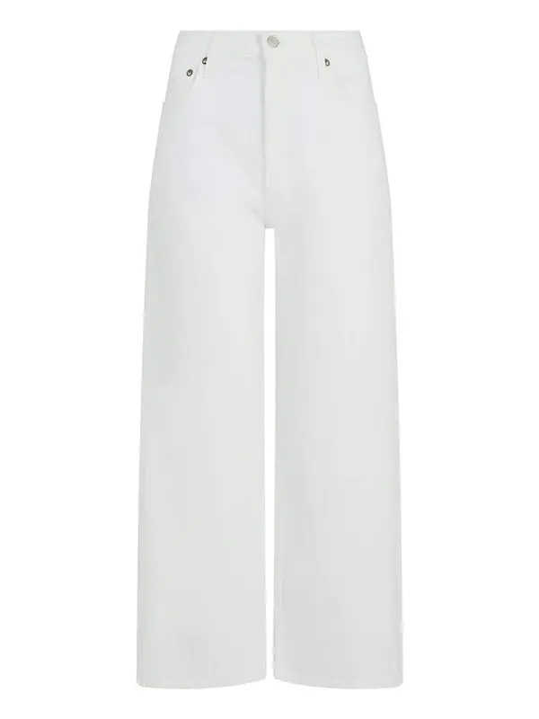 AGOLDE Harper Crop Jeans - White