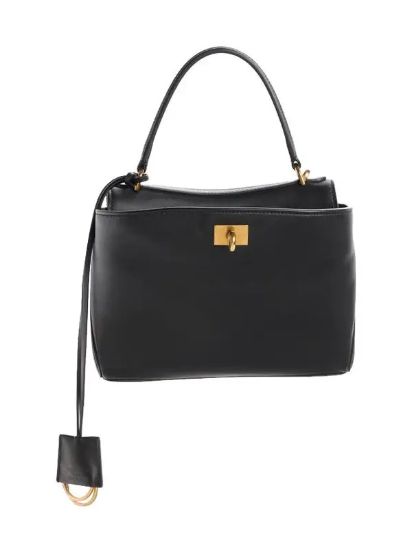 Balenciaga Small Rodeo Leather Handbag - 1000 Black