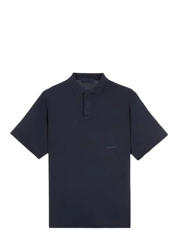 Stone Island Ghost Polo Shirt - Navy Blue