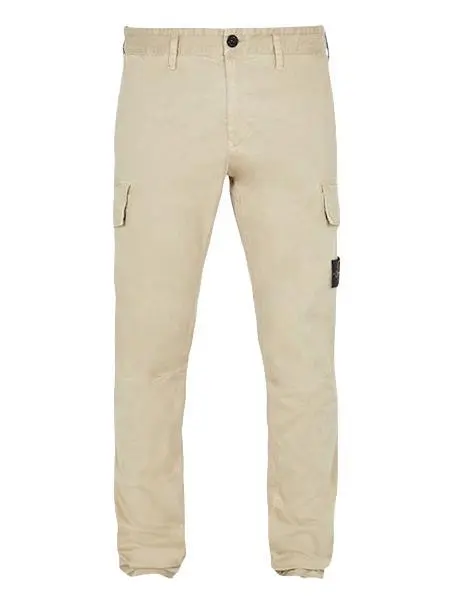 Stone Island Skinny Fit Cargo Pants - Sand