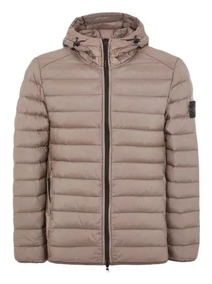Stone Island Giubbotto Vera Piuma - Dove Grey