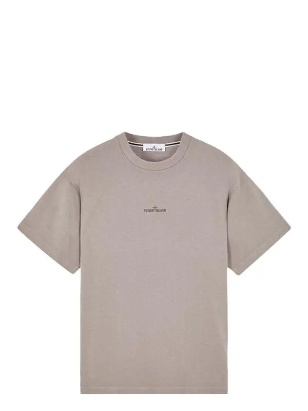 Stone Island Short Sleeve 'camo One' T-shirt - Dove Grey