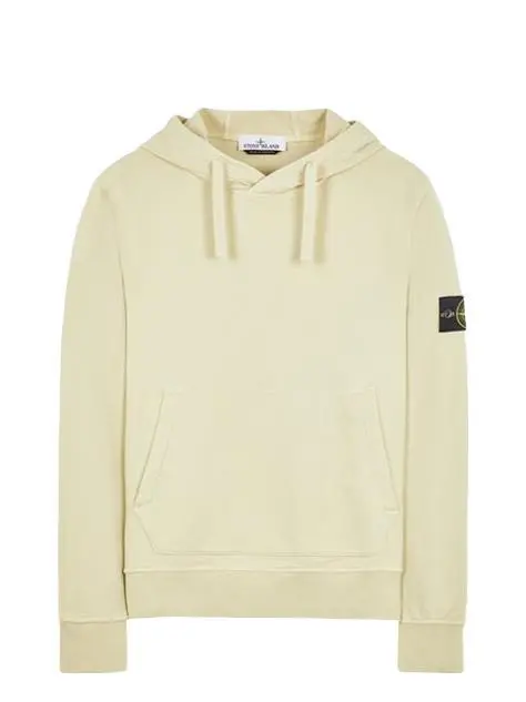 Stone Island Hooded Sweatshirt - Natural Beige
