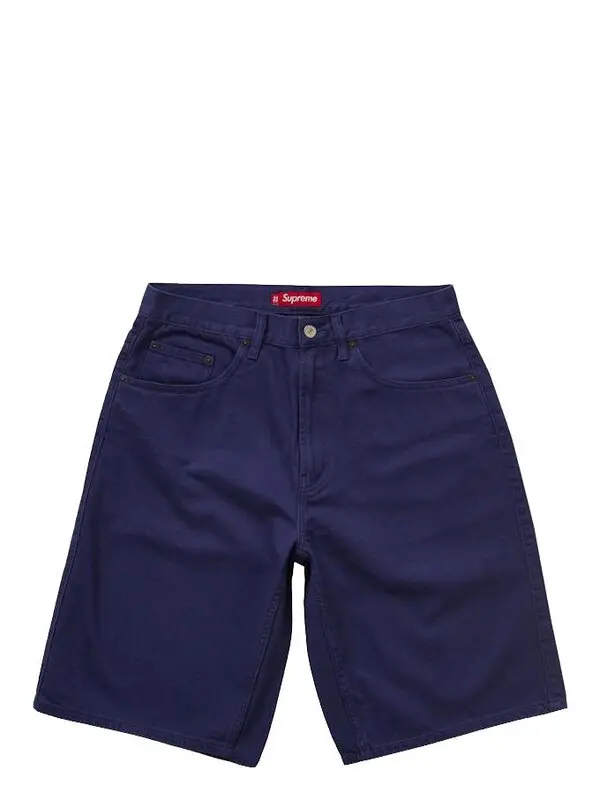 Supreme Baggy Denim Short - Navy Blue