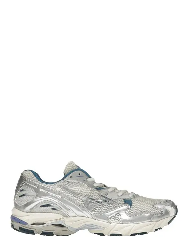 Mizuno Wave Rider - White/silver/blue