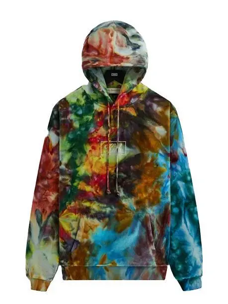 Kith Advisory Board Crystals Tie Dye Hoodie - Purple Green