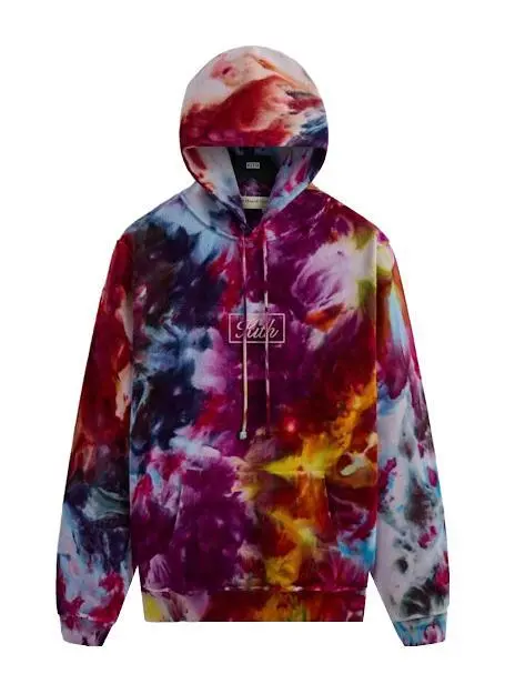 Kith Advisory Board Crystals Tie Dye Hoodie - Purple Gold