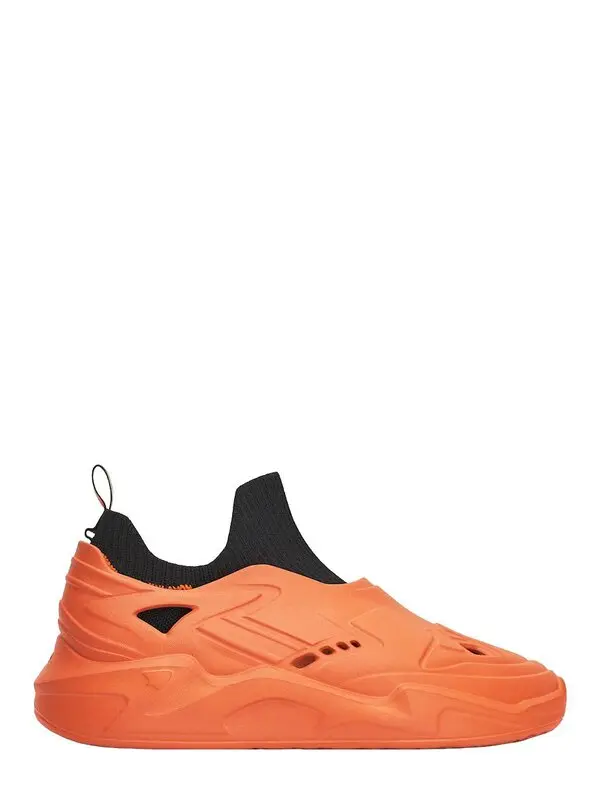 NOTWOWAYS Foams Orange Slip-on Sneakers - Burnt Ntw Orange/cloud White